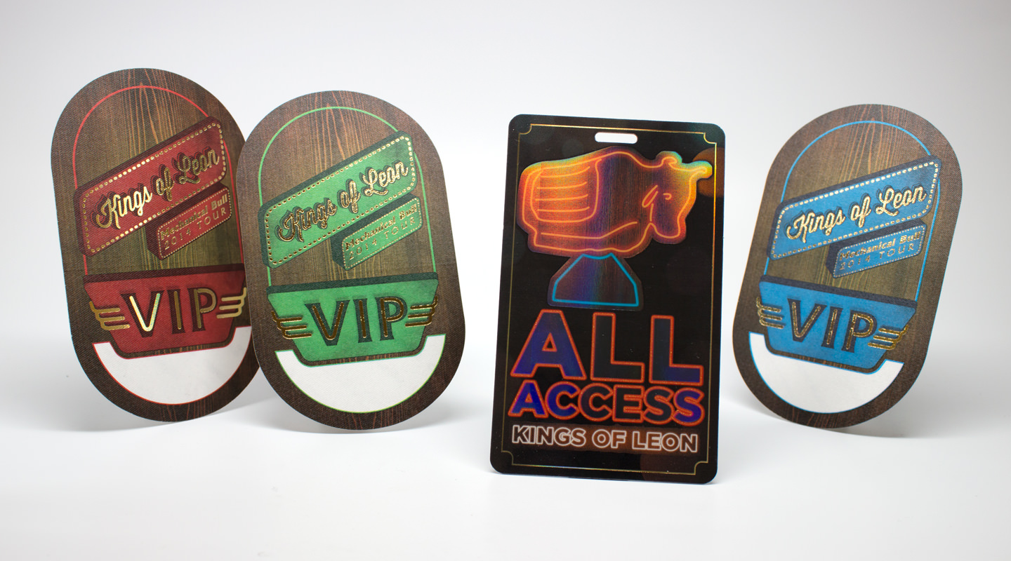 Foiled Passes – ACCESS® Event Solutions | Custom Passes – Custom ...